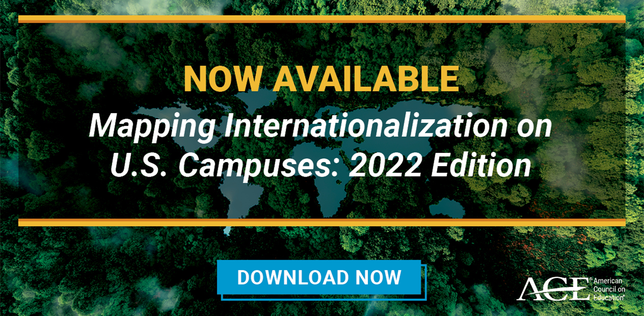 ACE Releases Mapping Internationalization on U.S. Campuses Report